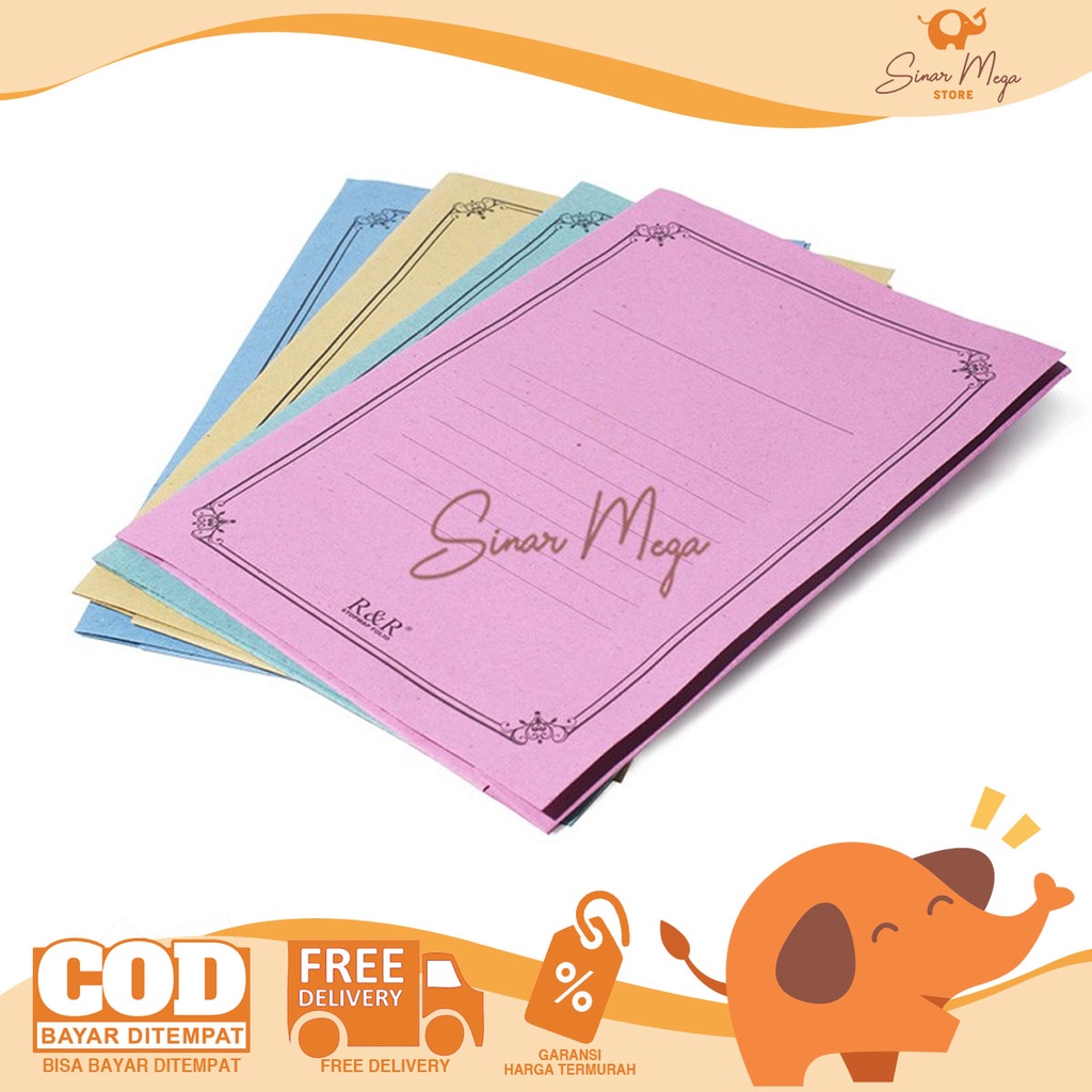 Stopmap Folio Regular Paper Stop Map Colorful Variants | Shopee Malaysia