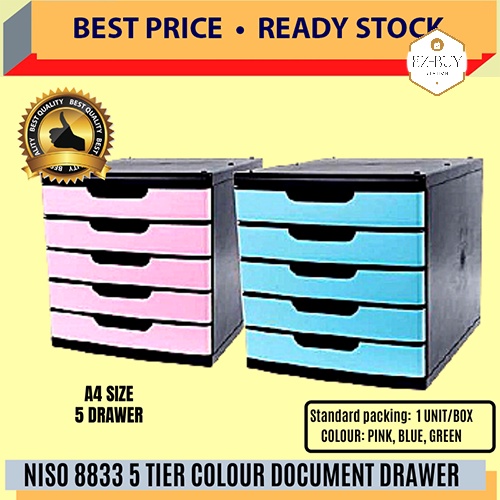 OKADA Document Drawer Organizer 5 Layer / Fail Plastik / Fail folder ...