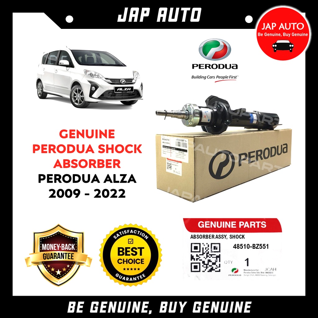 Perodua Alza 2009 - 2022 Sepasang Pair Genuine Proganti Front Shock ...