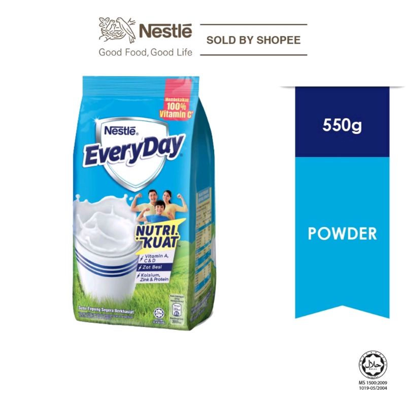 Susu Nestle Everyday 500g | Shopee Malaysia