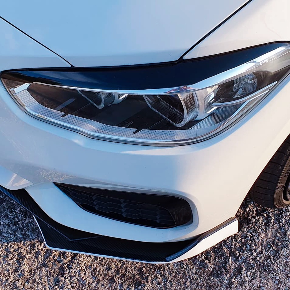 Car Evil Eye Headlight Eyebrows Eyelids for BMW 1er F20 F21 Facelift ...