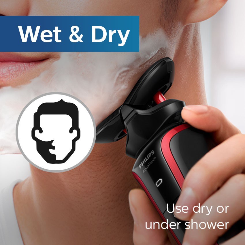 Philips S777/12 500 Series Wet & Dry Electric Shaver | Shopee Malaysia