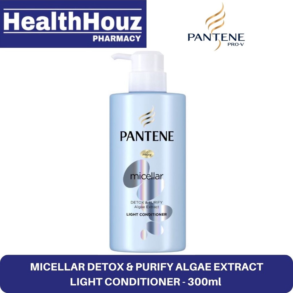 Pantene Micellar Detox & Purify (Algae Extract) Light Conditioner ...