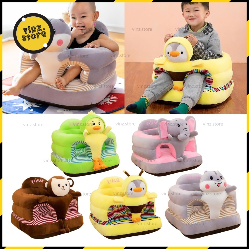 Baby Cute Cartoon Support Learning Seat Kerusi Lazy Sofa Seat For Kids ...