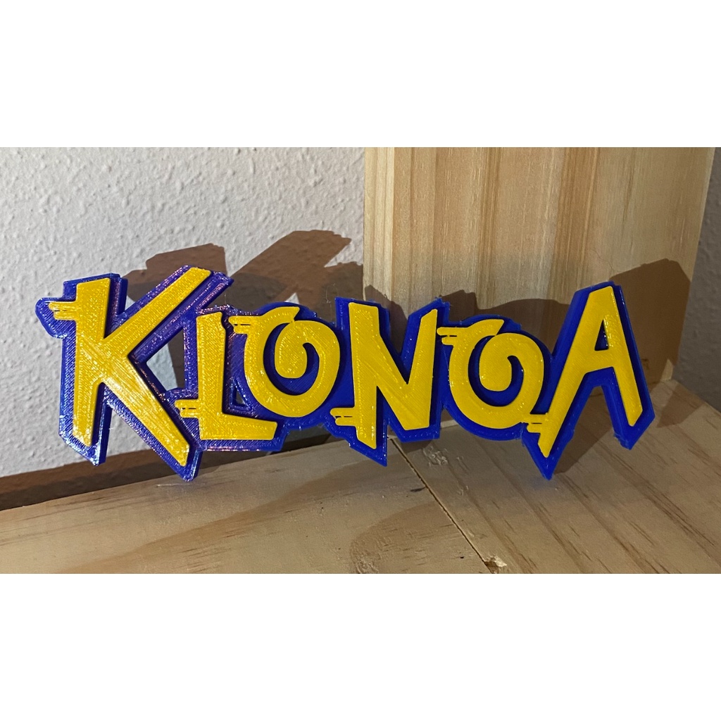 KLONOA Logo (3D Desk Decoration) | Shopee Malaysia