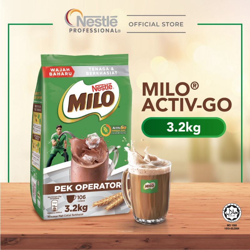 Milo Activ-Go Pek Operator 3.2KG | Shopee Malaysia