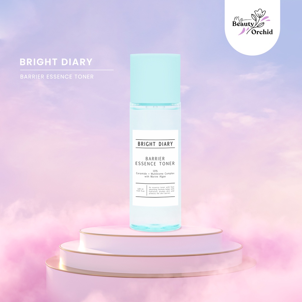 Bright Diary Barrier Essence Toner Ceramide + Multibiome Complex with ...