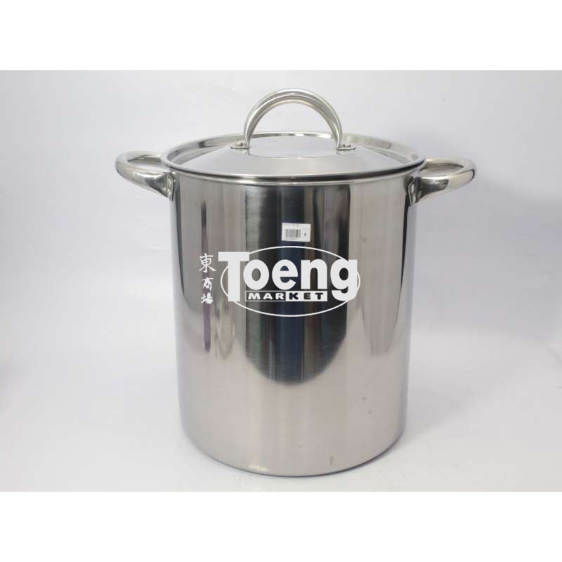 Stock POT S/S 30QT SUPRA / LARGE POT / JUMBO STAINLESS POT | Shopee ...