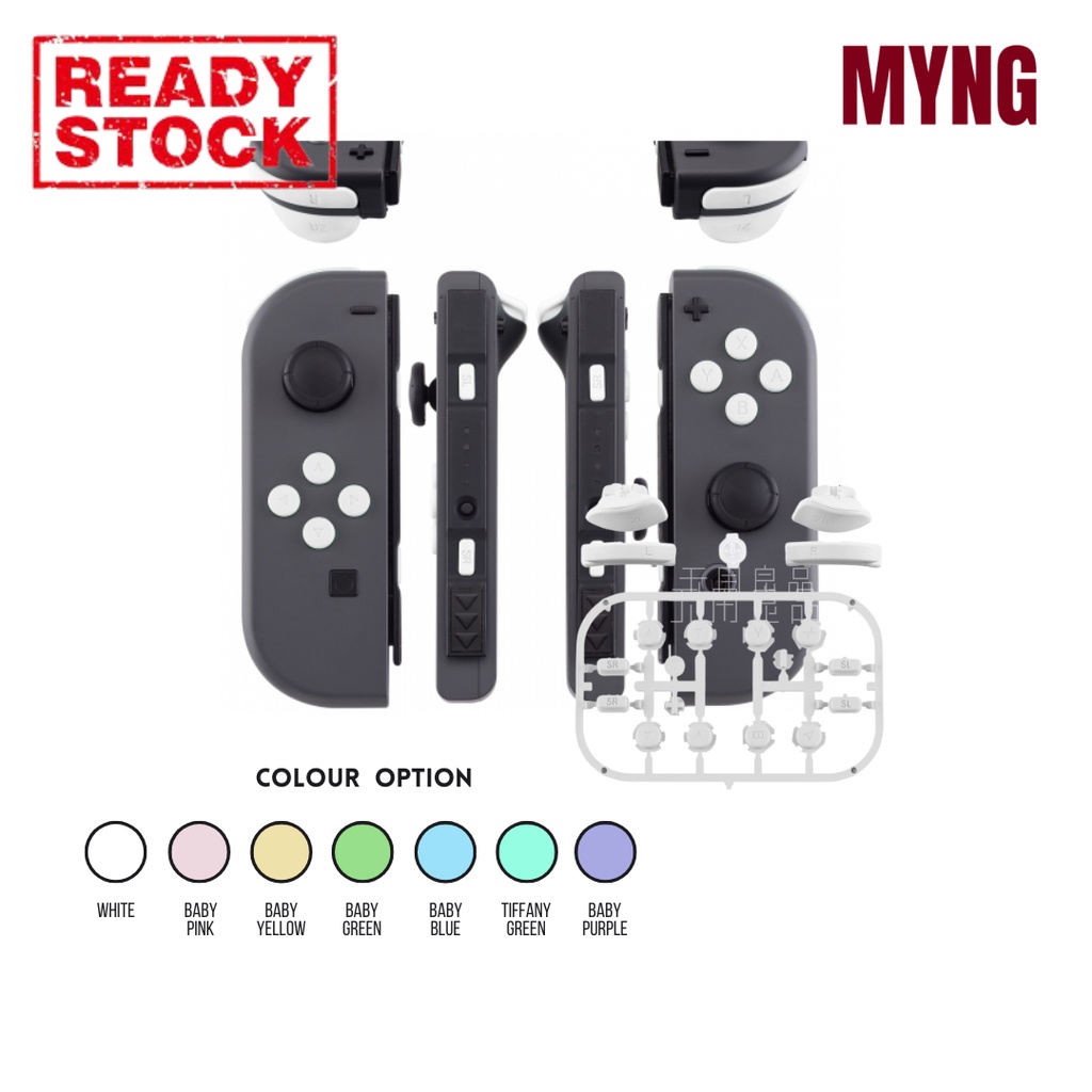 [READY STOCK]NS 21in1 Button Replacement For JoyCon Joy-con ABXY ...