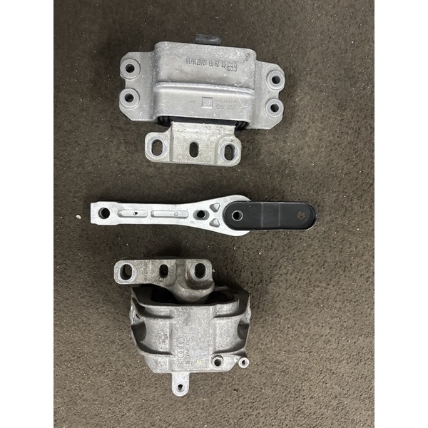 Engine,gearbox mount and lower support mount halfcut for volkswagen ...