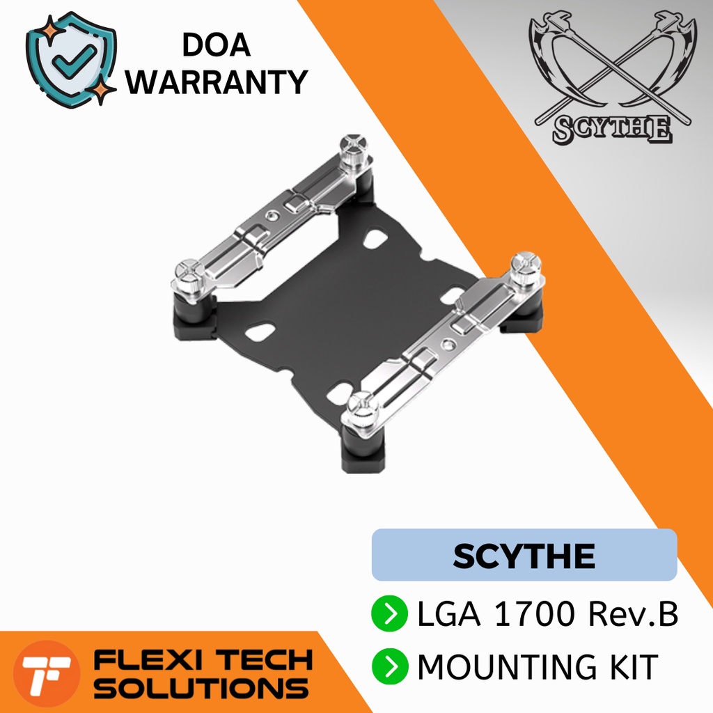 Flexi Tech Scythe LGA 1700 Upgrade Mounting Kit Rev.B SCMK-1700B ...