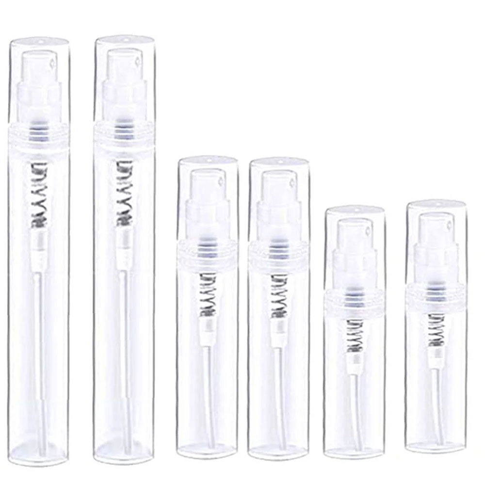 100Pcs Transparent Plastic Spray Bottle 2ML 3ML 5ML 8ML 10ML Small ...