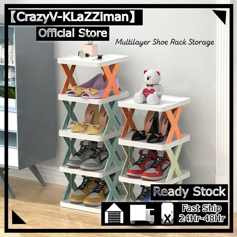 CVKZM DIY Modern Simple Design Multilayer Shoe Rack Storage Organizer ...