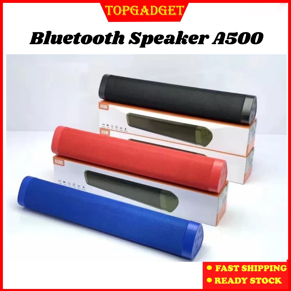 Bluetooth Extra PowerFul Bass Wireless Speaker A500 Sound Bar | Shopee ...
