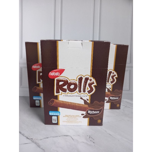 Vegetable roll richoco chocolate flavored wafer stick (20pcs / box) | Shopee Malaysia