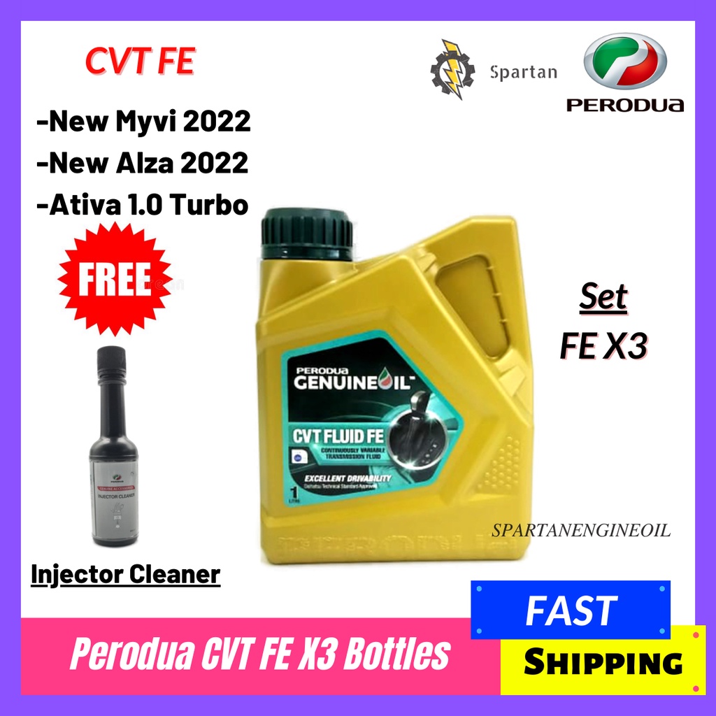 100% GENUINE PERODUA MYVI FACELIFT 2022 ATIVA ALZA 2022 D51A CVT FLUID ...