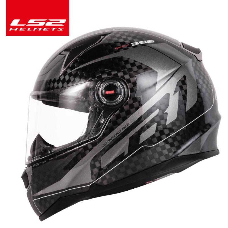 Original LS2 FF396 carbon fiber motorcycle helmet ls2 CT2 full face ...