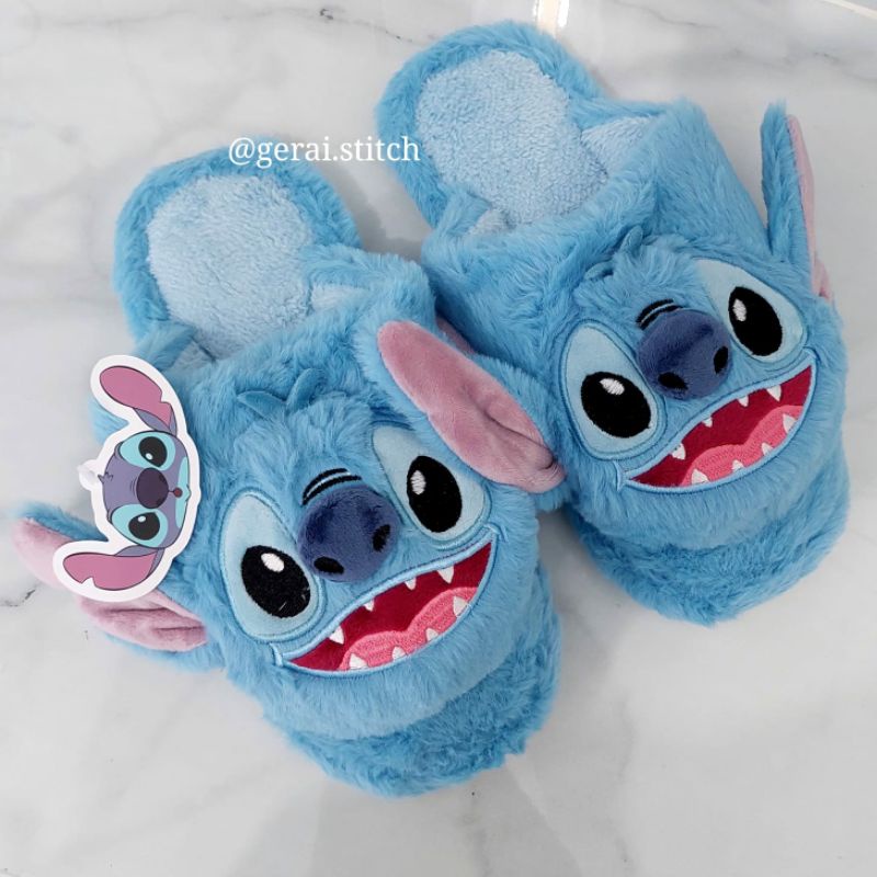 Disney Stitch Sandals lilostitch Blue Face Sandals | Shopee Malaysia