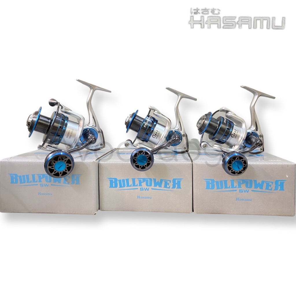 HASAMU BULLPOWER SW SPINNING REEL | Shopee Malaysia