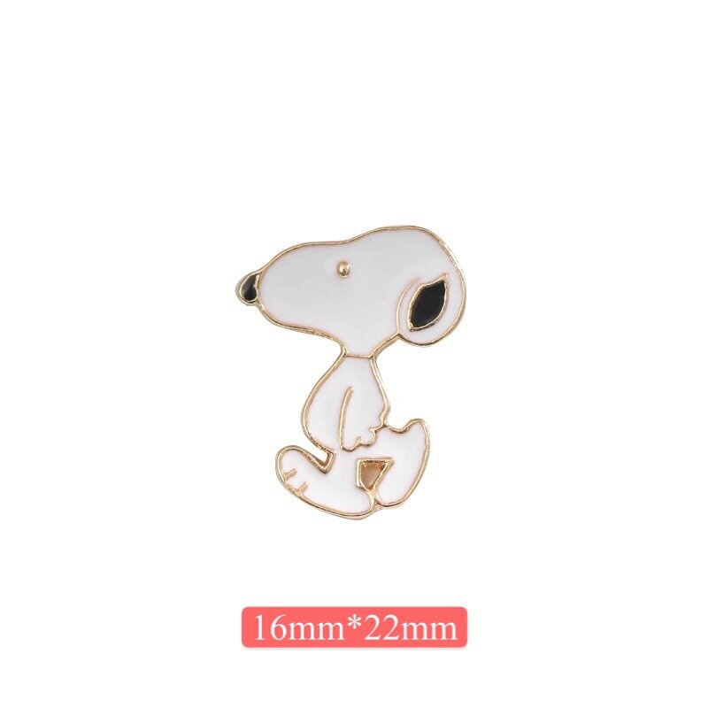 Cartoon Sesame Street Snoopy Enamel Pins Anime Lapel Brooches Cute ...