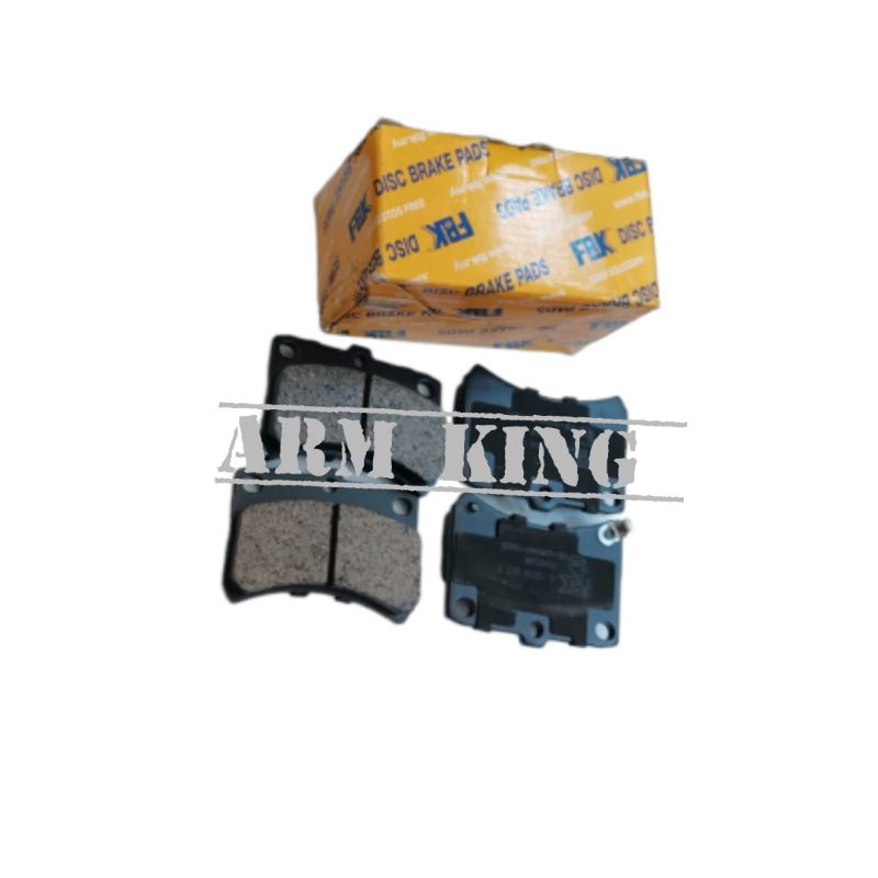 FBK Disc Brake Pad Front - Perodua Kelisa / Kenari - FD0034MS | Shopee Malaysia