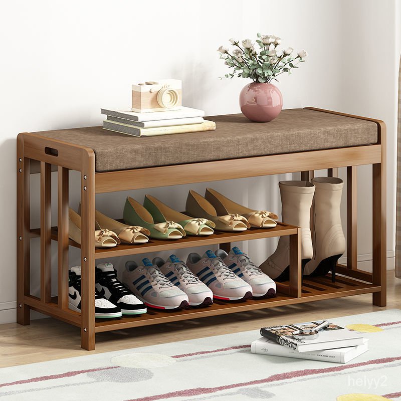 Shoe rack stool With Soft Pad Stool Shoes Storage Cabinet With Seat ...