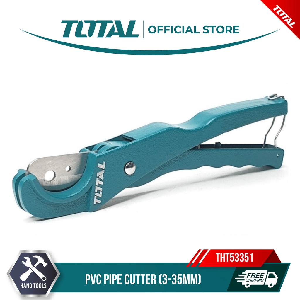 Total PVC Pipe Cutter (3-35mm) THT53351 / THT534216 | Shopee Malaysia