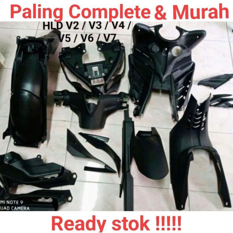 INNER YAMAHA LC 135 V2 V3 V4 V5 V6 V7 HLD & OEM BLACK FULL SET | Shopee Malaysia