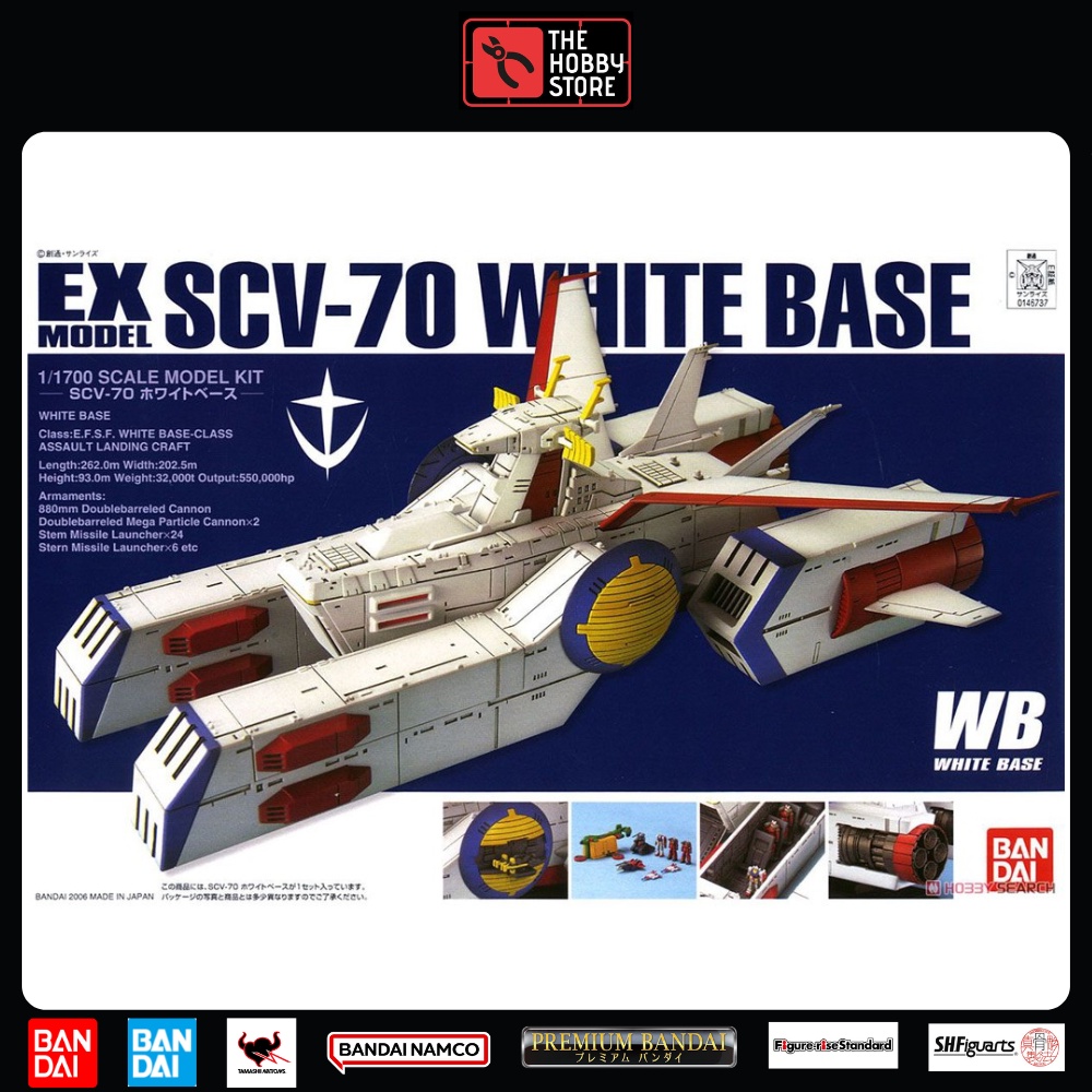Bandai Ex Model Ex-31 1/1700 White Base | Shopee Malaysia