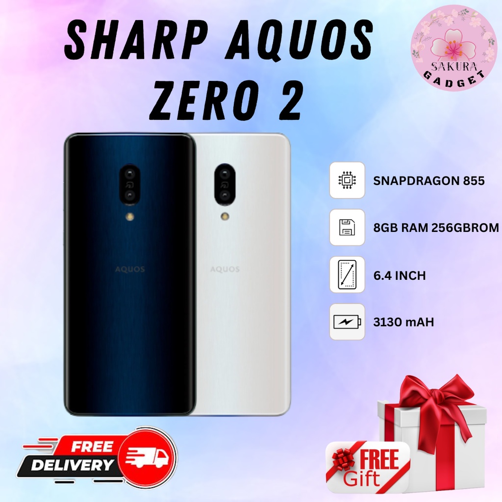 ORIGINAL SHARP AQUOS ZERO 2 | 8GB+256GB | Snapdragon 855 | Used Ready Stock Malaysia | Shopee ...