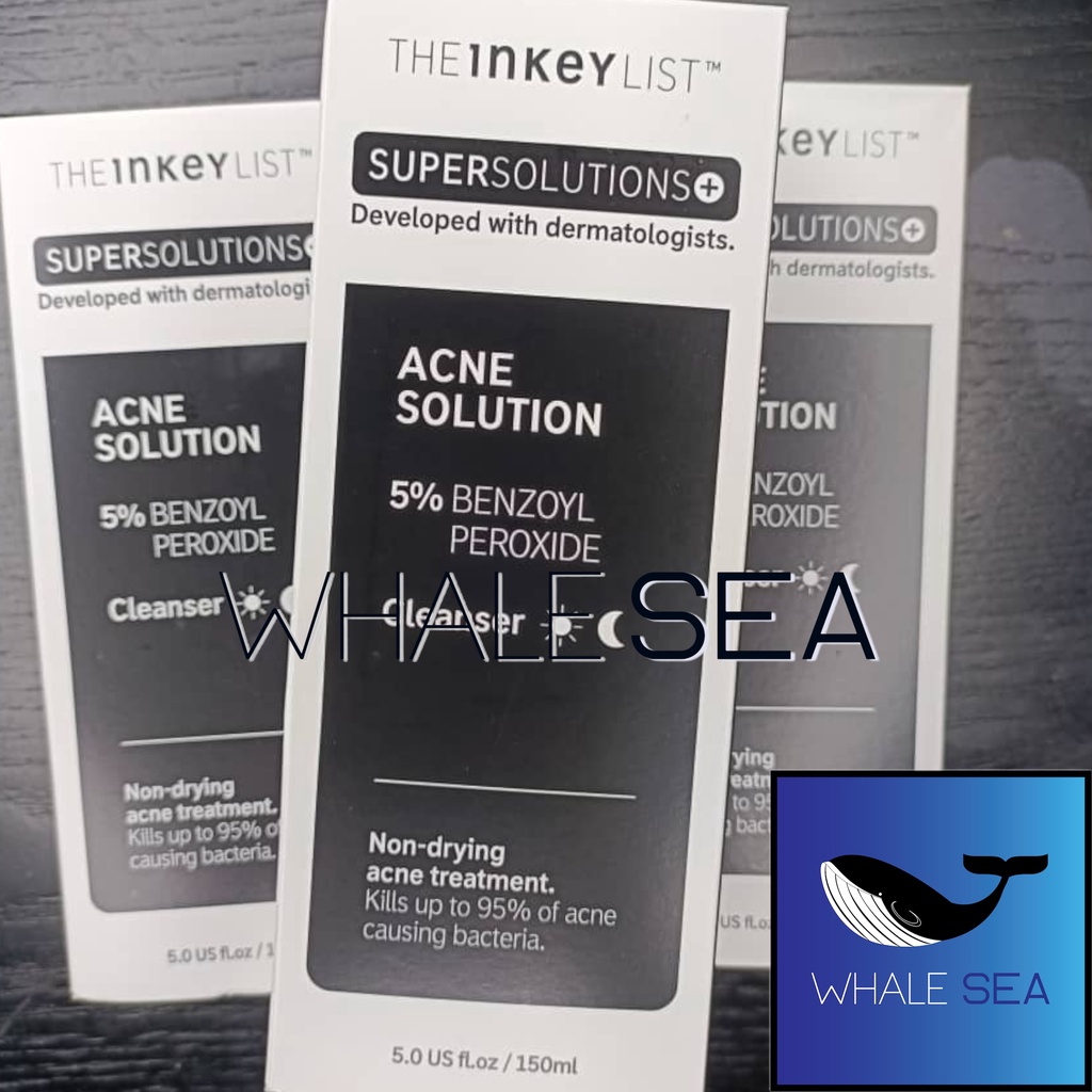 The Inkey List Supersolutions 5 Benzoyl Peroxide Cleanser 150ml