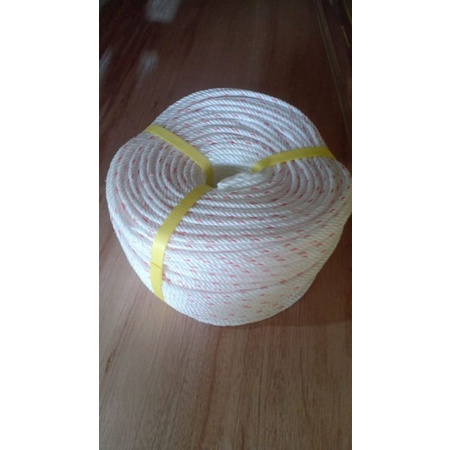 PUTIH Original 5 MM PLASTIC TAMPAR NYLON ROPE-WHITE PATTERN PRICE PER ...