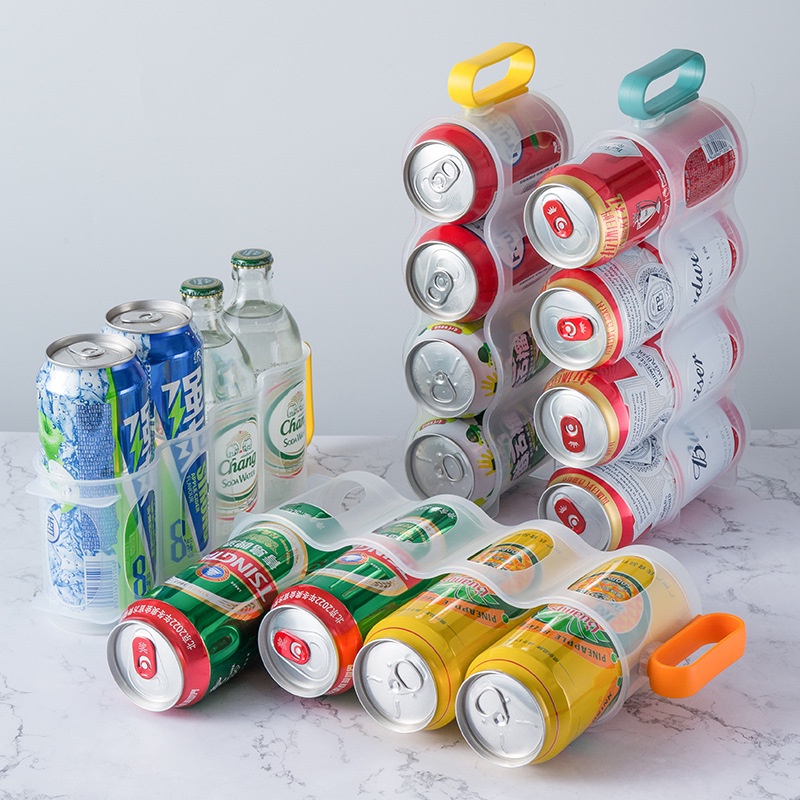 Portable Beverage Can Storage Box For Refrigerator Drink Storage Rack ...