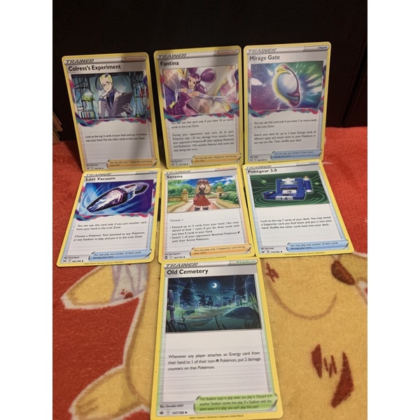 Pokemon Tcg - Playable Trainers | Shopee Malaysia