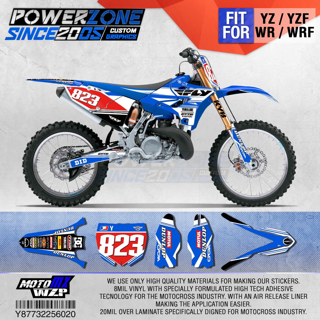 PowerZone Customized Team Graphics Backgrounds Decals 3M Custom ...