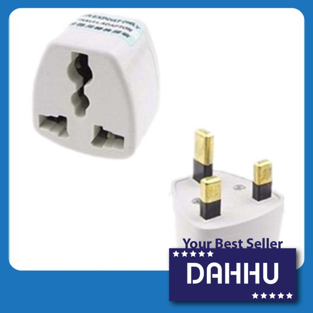 Universal UK 3 Pin Travel Plug Socket Adapter Converter,triple AAA ...