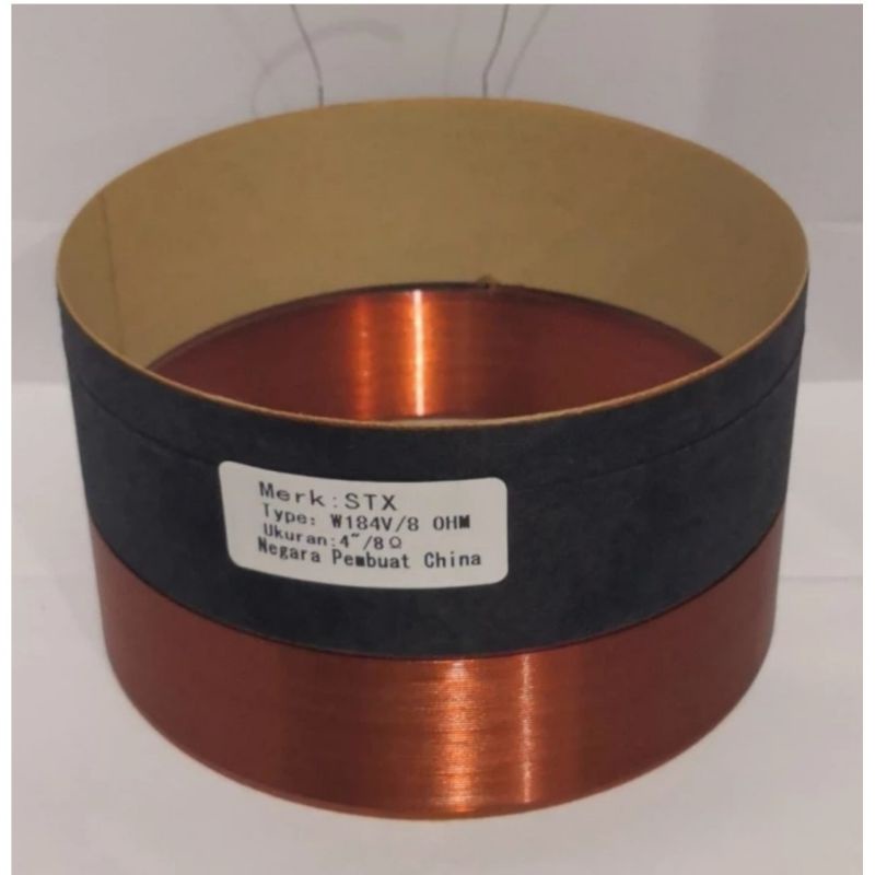 Ws184v 18 inch SPEAKER spool 4 inch COIL COIL SPEAKER spool VOICE COIL ...