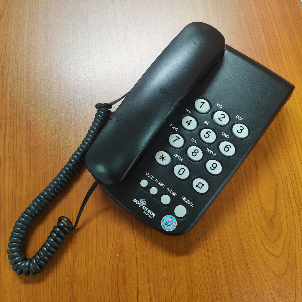 SoyoTech Black Single Line Phone Model SY2101A New In Box | Shopee Malaysia