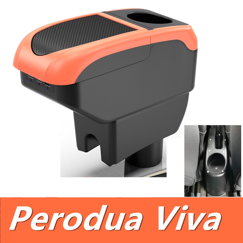 Perodua Viva Armrest Console Box Arm Rest box Adjustable Centre Console ...