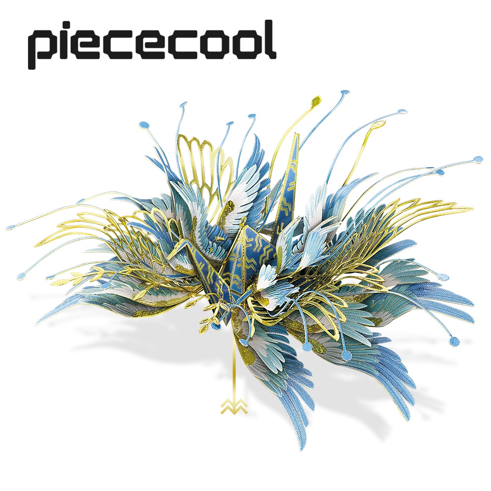 Piececool 3D Metal Model Kit - Aquarius One Thousand Origami Carnes for ...