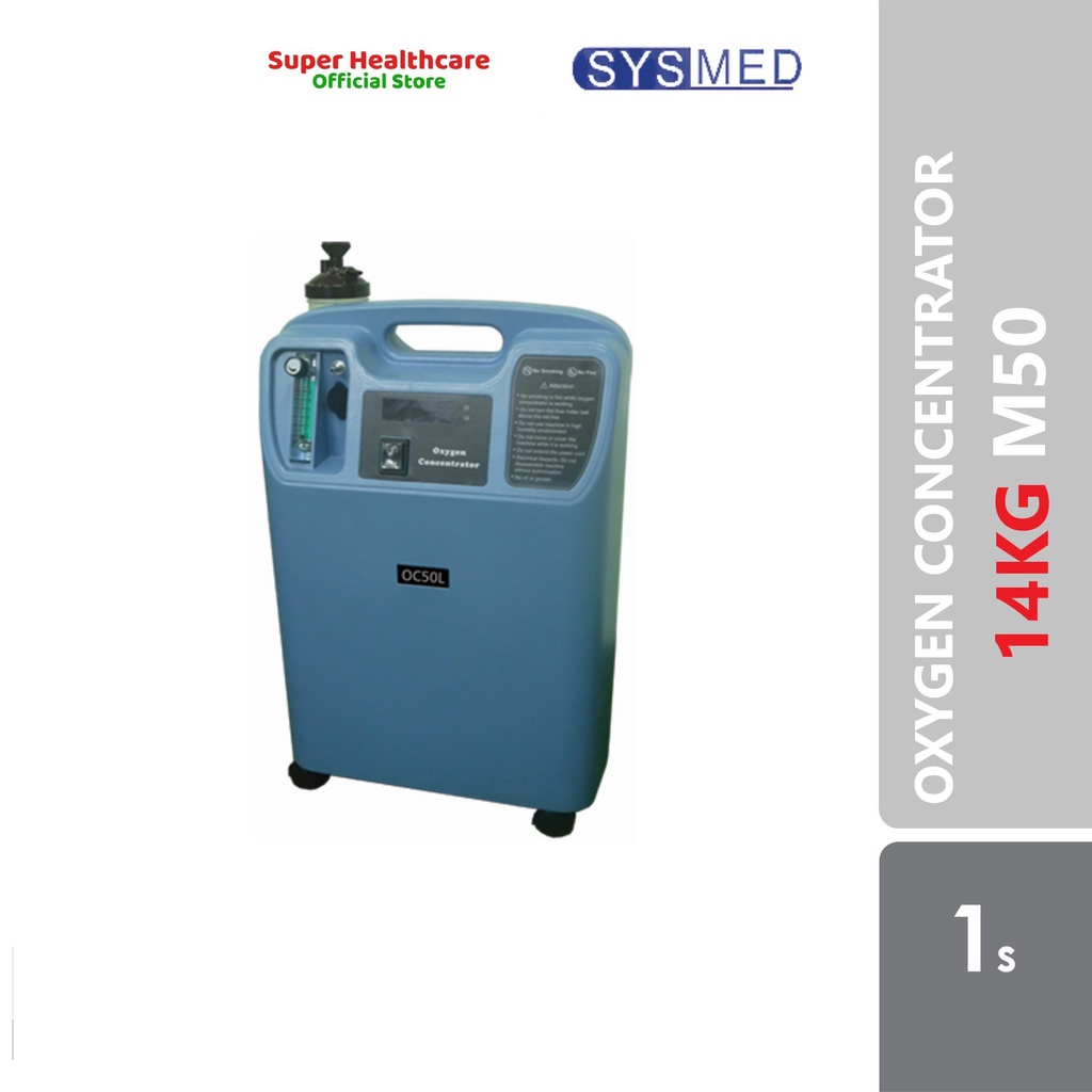 Sysmed M50 Oxygen Concentrator Machine (NON RETURNABLE & REFUNDABLE ...