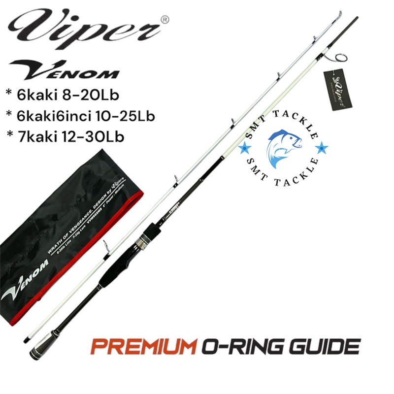 VIPER Venom Wrath Of Vengeance Spinning Rod | Shopee Malaysia