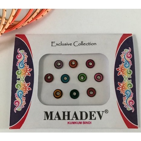 Fancy Stone Design Indian Sticker Pottu Forehead Bindi Potu Wear ...