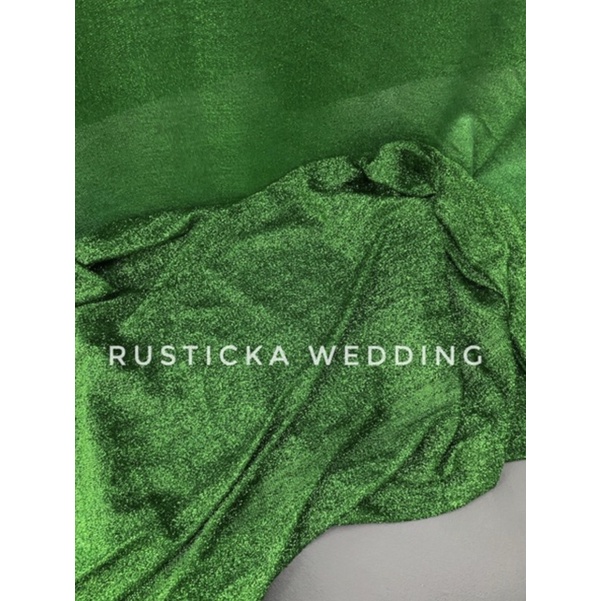 Kain Glitter Bidang 60 inch Shining Cloth Stretchable Fabric Selfie ...