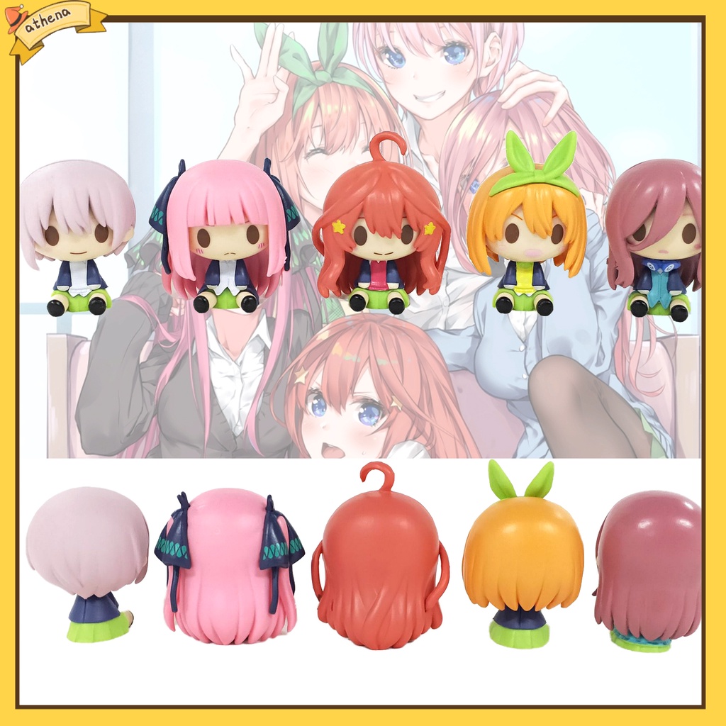 PPK_ 5Pcs Figure Model The Quintessential Quintuplets Action Mini PVC ...