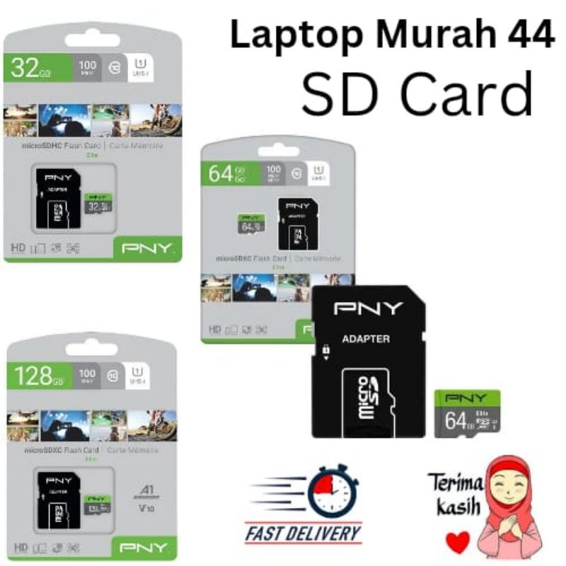 Original MicroSD card / Memory Card 32GB/64GB/128GB with Adapter Free ...
