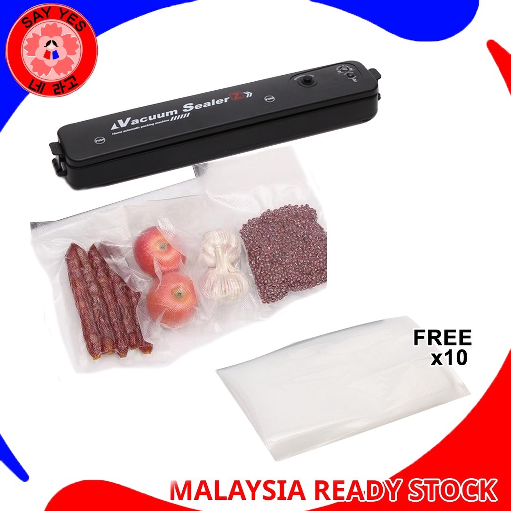 SayYes Vacuum Food Sealer Machine Sealing Packing Airtight Fresh Food ...
