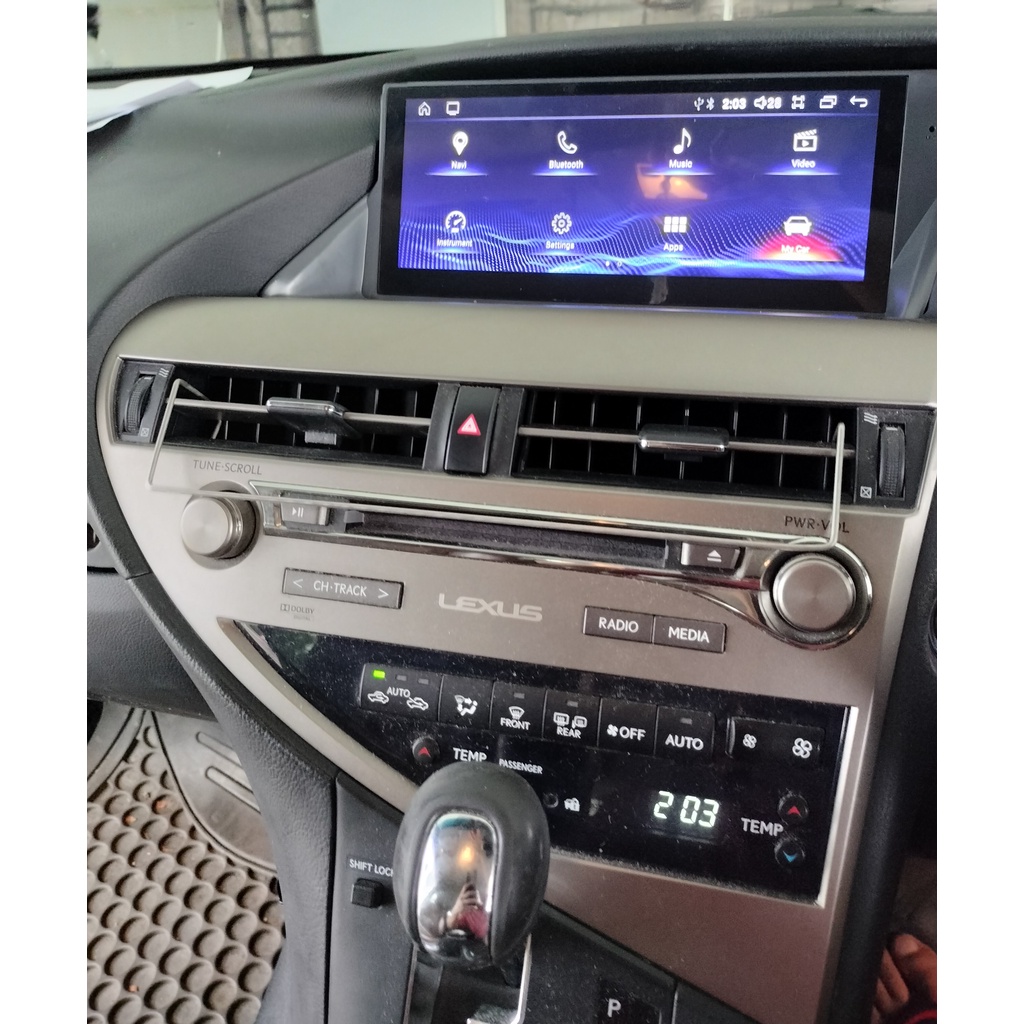 Lexus RX270 / RX350 Android 10.25" Navigation Player 8+64 GB High Spec ...
