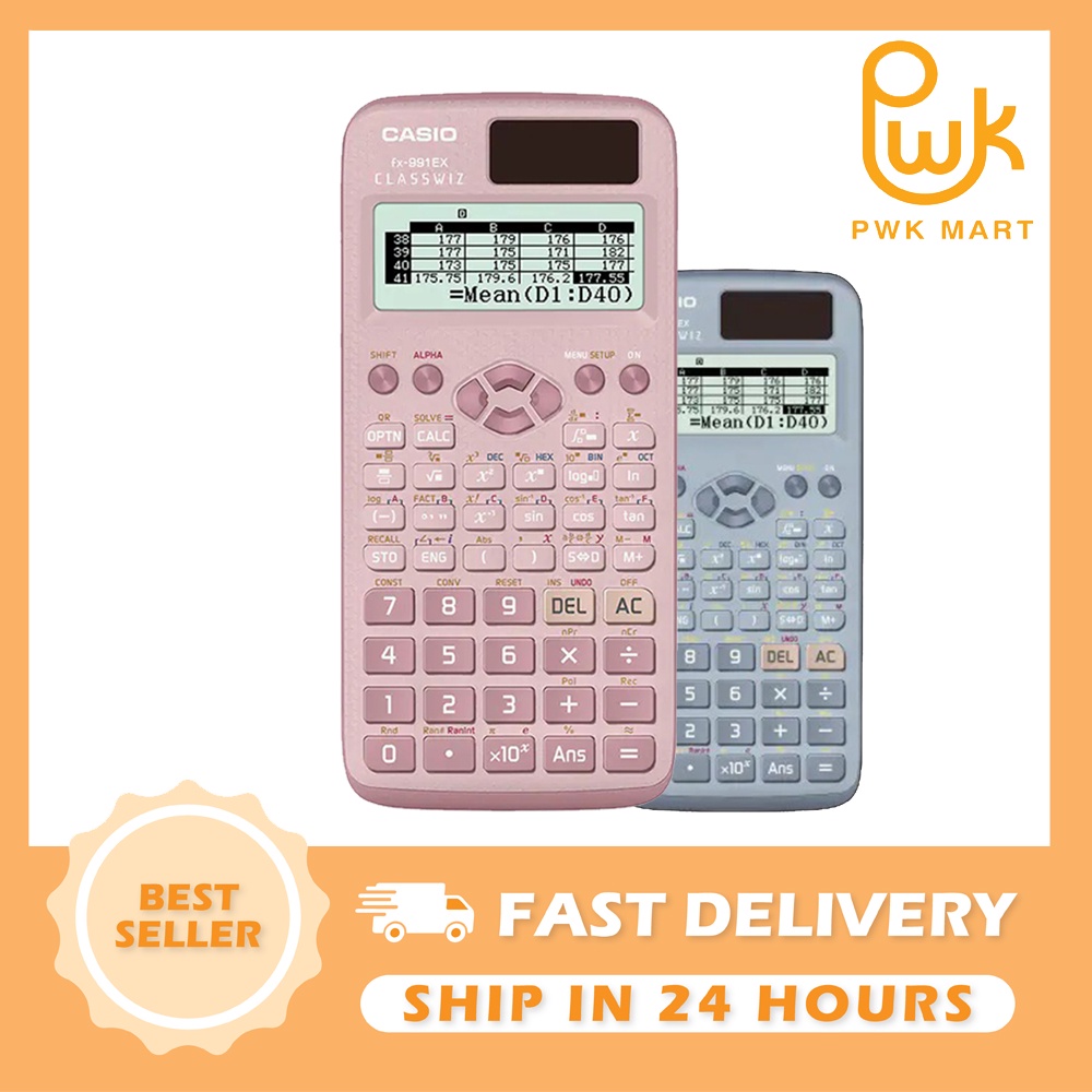 🔥READY STOCK🔥100% ORIGINAL🔥CASIO SCIENTIFIC CALCULATOR FX-991EX (pink ...