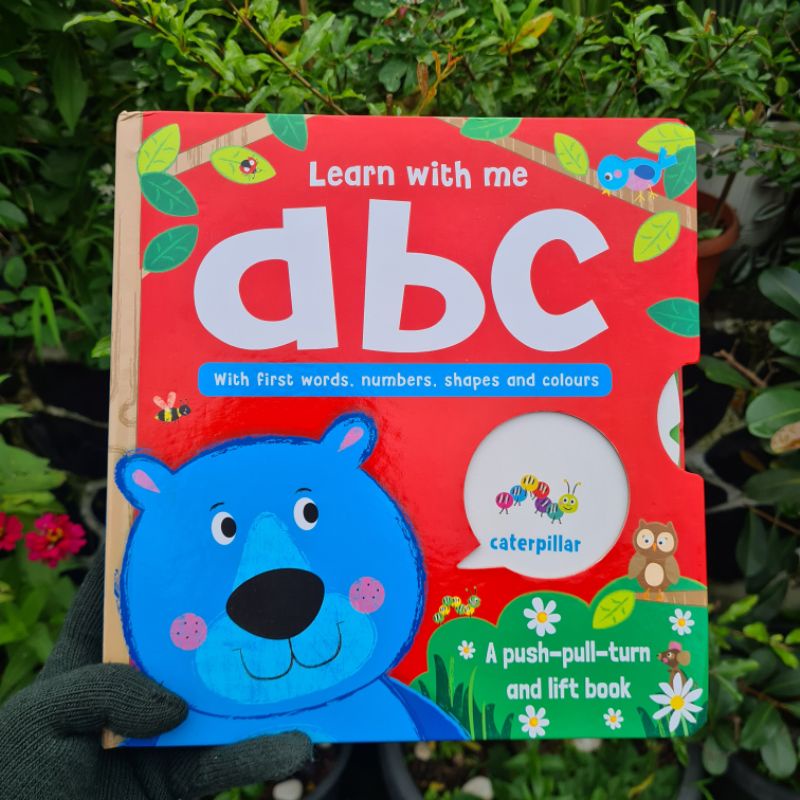 Learn WITH ME ABC (Children's Book: Board Book) | Shopee Malaysia